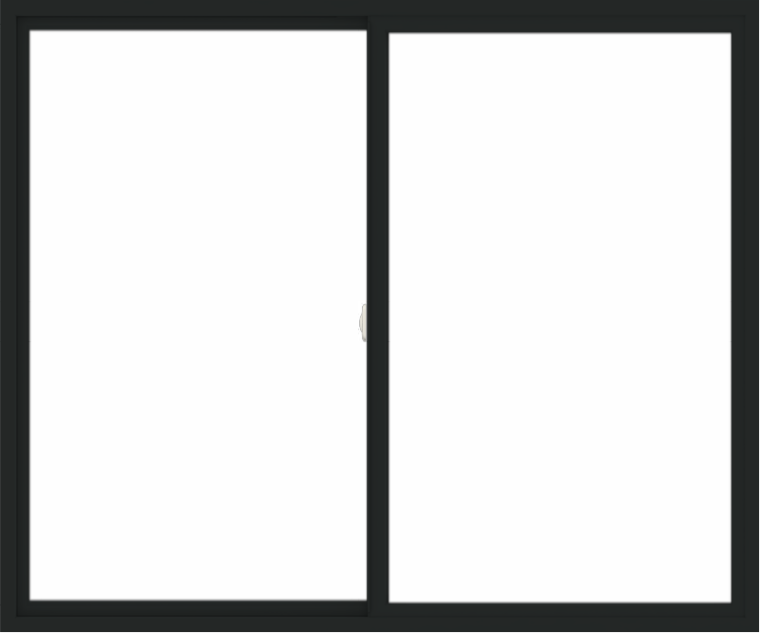 ESWDA 72x60 (71.5 x 59.5 inch) White Brown Black Vinyl uPVC Slide ...