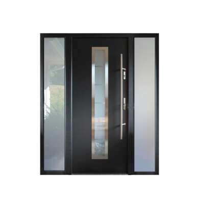 ESWDA Burglar Proof Designs 304 Stainless Steel Safety Entry Residential Door / Modern Exterior ...