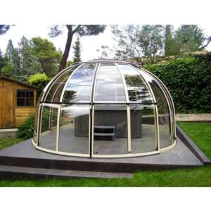 ESWDA Retractable Swimming Pool Dome Cover Hot Tub Cover Spa Dome ...